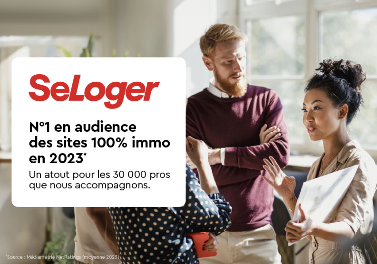 SeLoger numéro 1 des sites d’annonces 100 % immobilier en 2023 ! - Se Loger